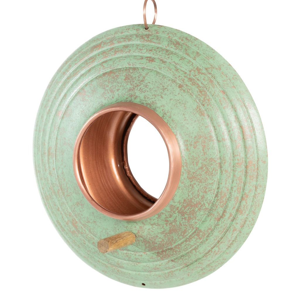 Good Directions Verde Fly-Thru Bird Feeder | Garden-Fountains
