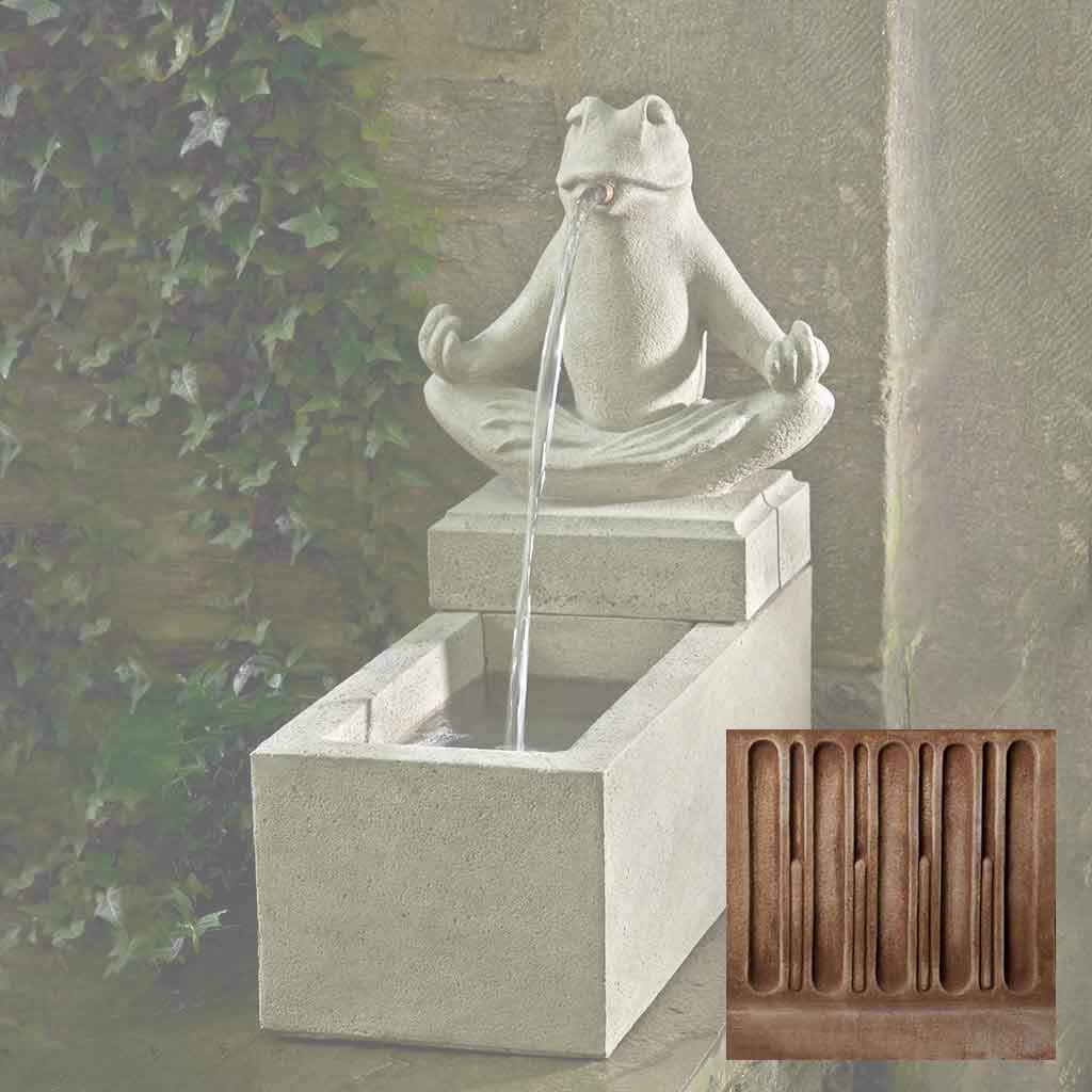 Campania International Zen Plinth Fountain | Garden-Fountains