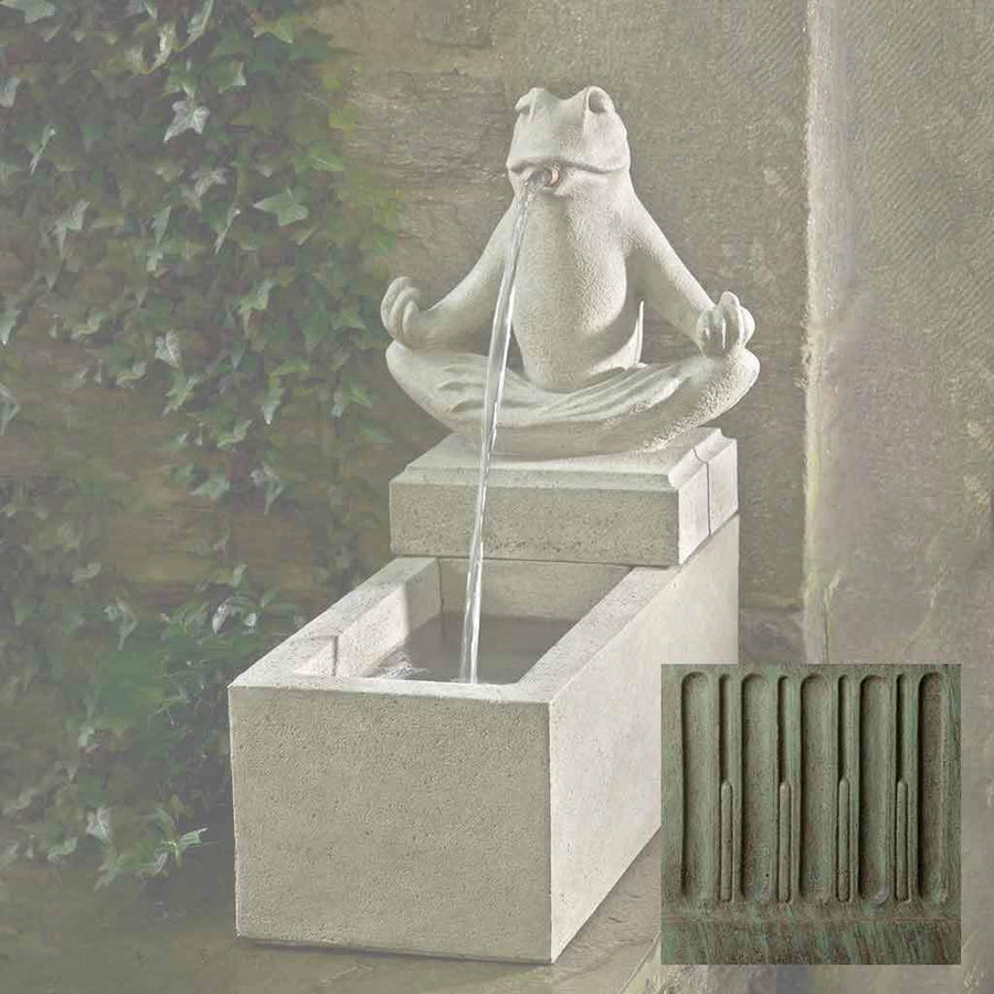 Campania International Zen Plinth Fountain | Garden-Fountains