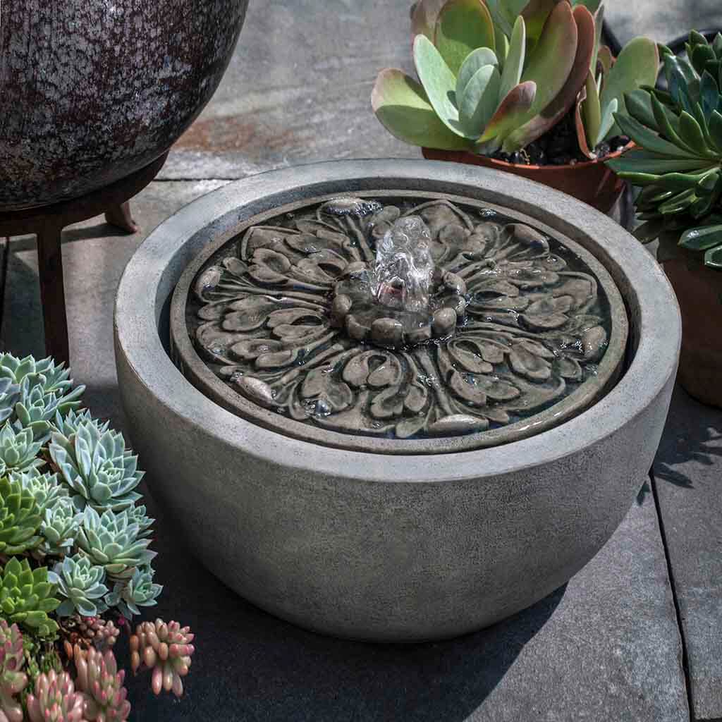 Campania International M-Series Medallion Fountain | Garden-Fountains