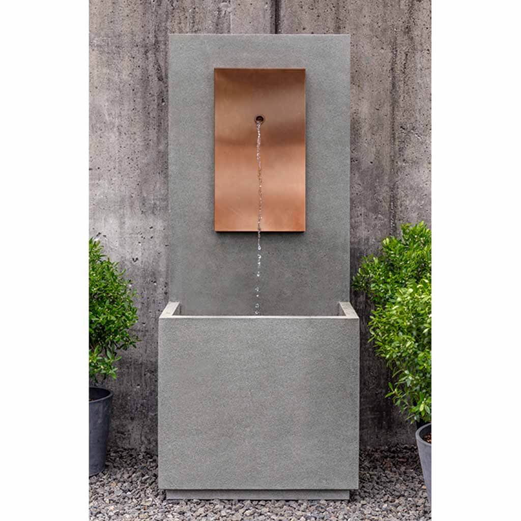 Campania International MC1 Fountain with Copper | Garden-Fountains