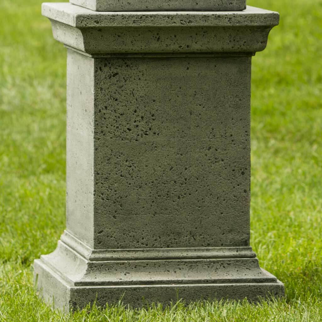 Campania International Greenwich Rustic Pedestal | Garden-Fountains